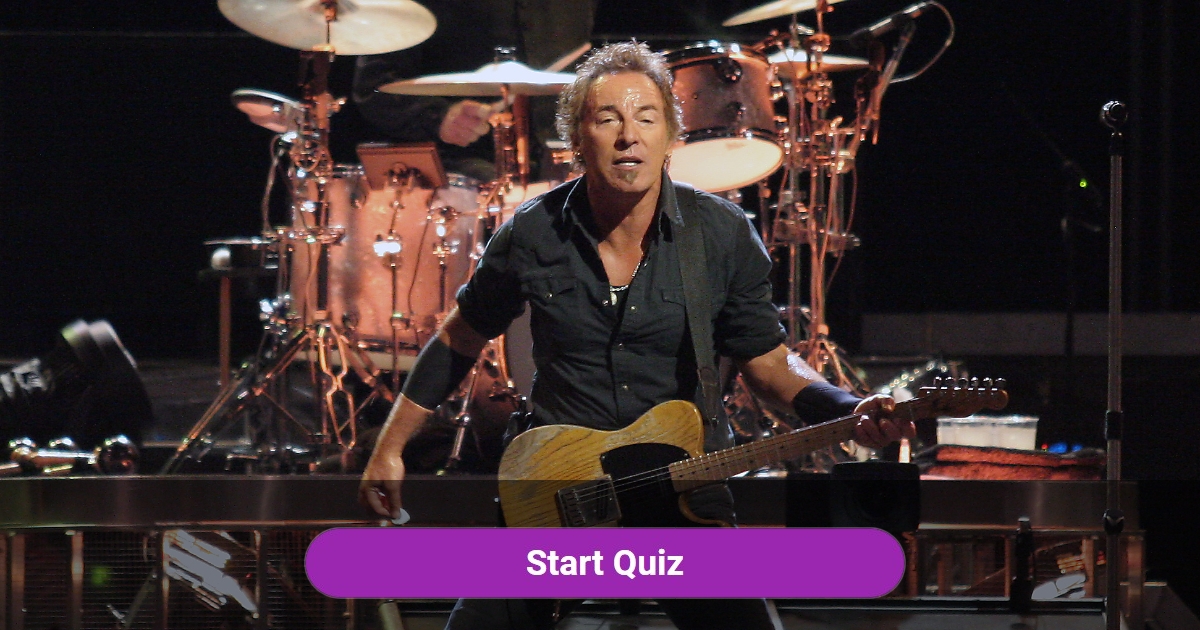 QuizMyDay - Bruce Springsteen Quiz — 5 Questions to Test Your "Boss ...