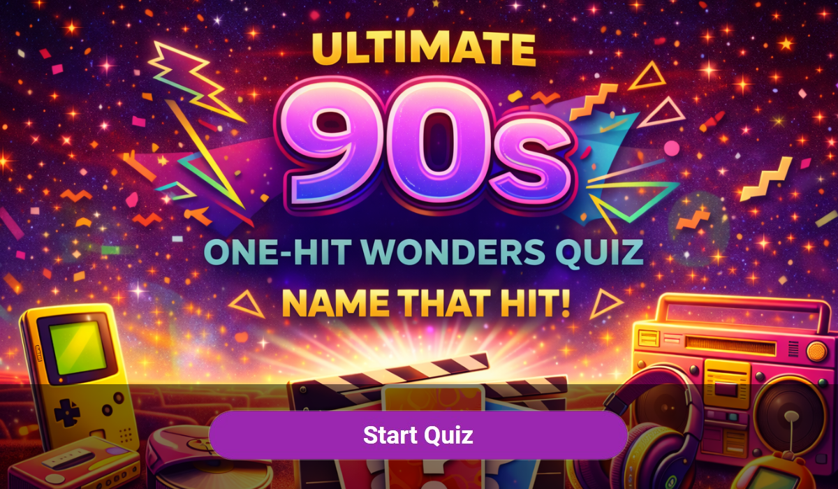 QuizMyDay - Ultimate 90s One-Hit Wonders Quiz: Name That Hit